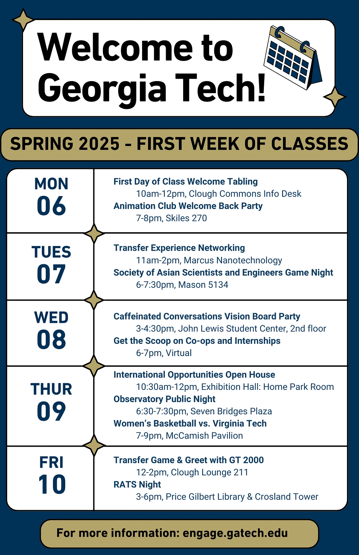 First Week of Classes! | Yellow Jacket Family Hive